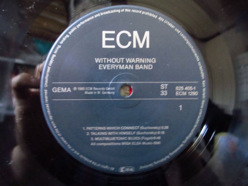 Everyman Band / Without Warning - Guitar Records