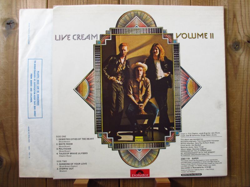Cream / Live Cream Volume II - Guitar Records