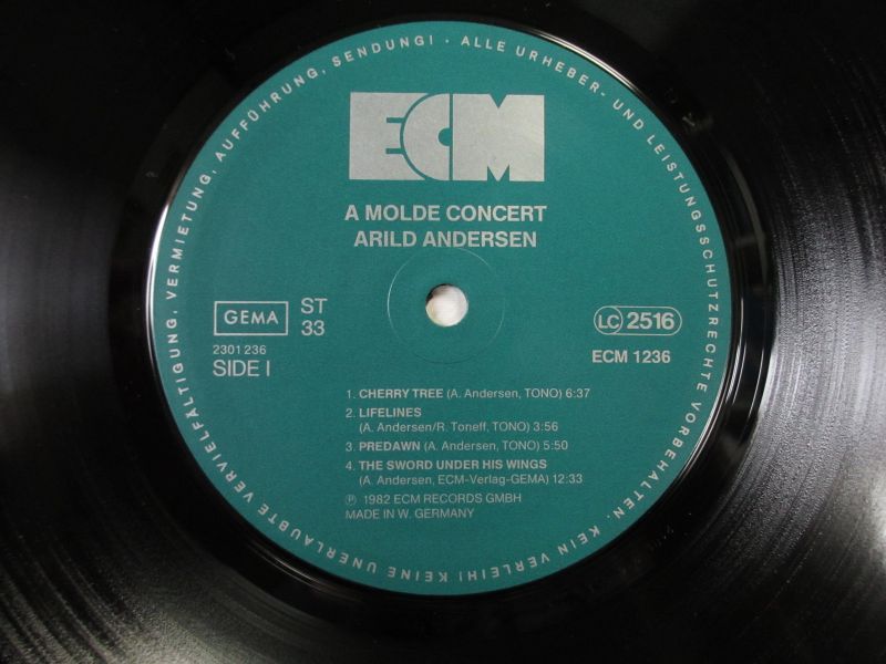 Arild Andersen, John Taylor, Bill Frisell, Alphonse Mouzon / A Molde ...