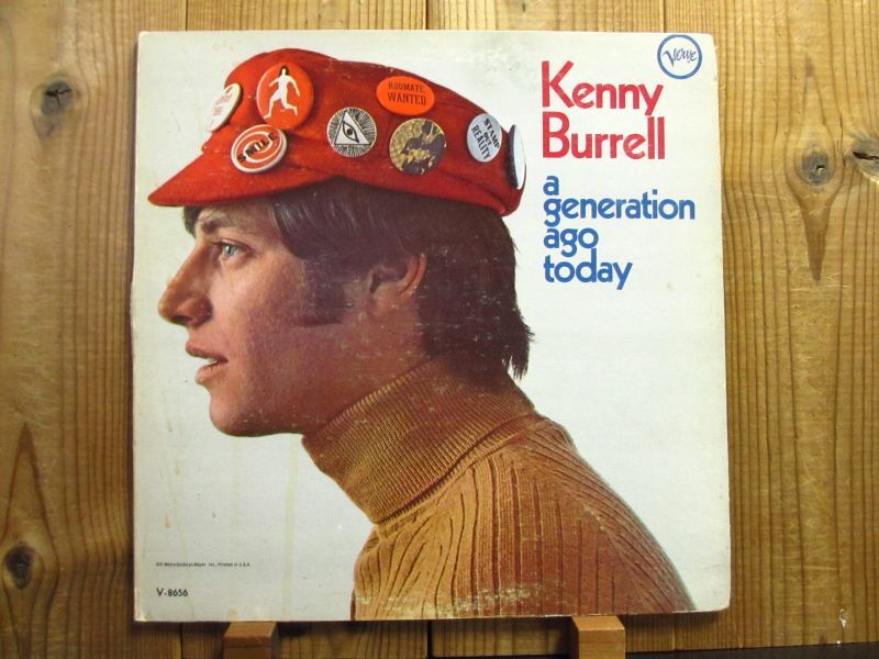 Kenny Burrell / A Generation Ago Today (白プロモ/MONO) - Guitar Records