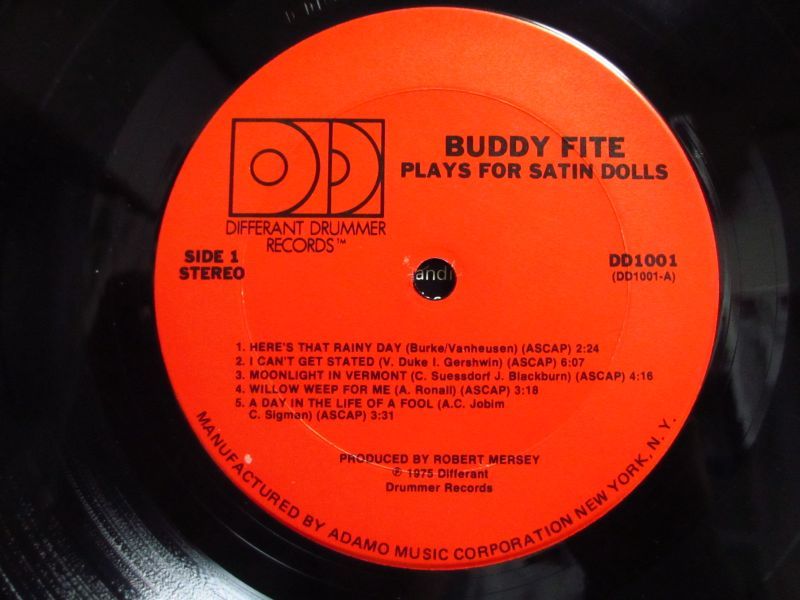 Buddy Fite / Plays For Satin Dolls - Guitar Records