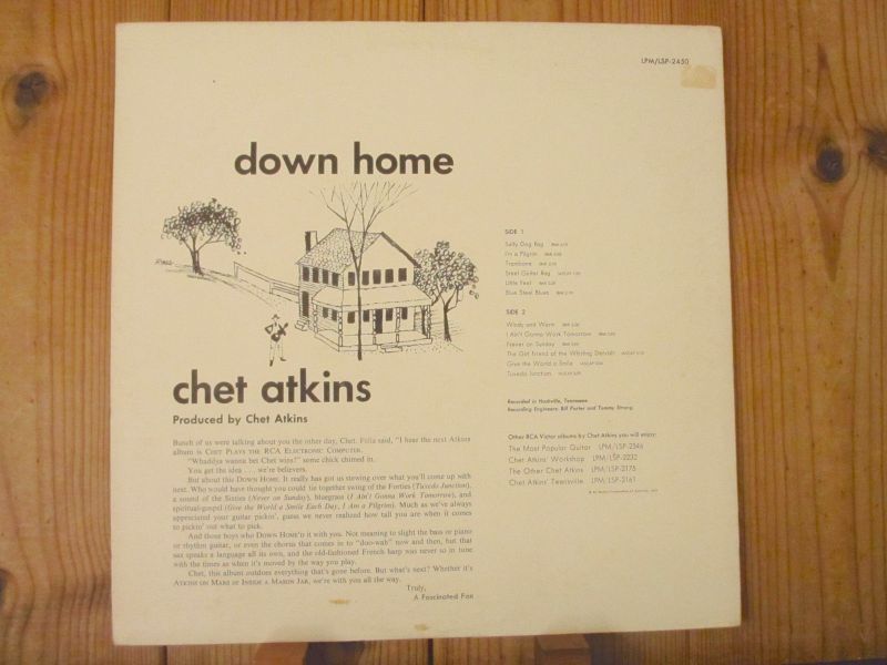 Chet Atkins / Down Home - Guitar Records