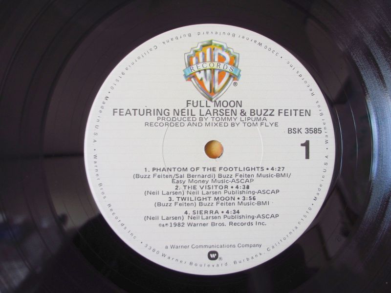 Full Moon Featuring Neil Larsen & Buzz Feiten / Full Moon - Guitar Records