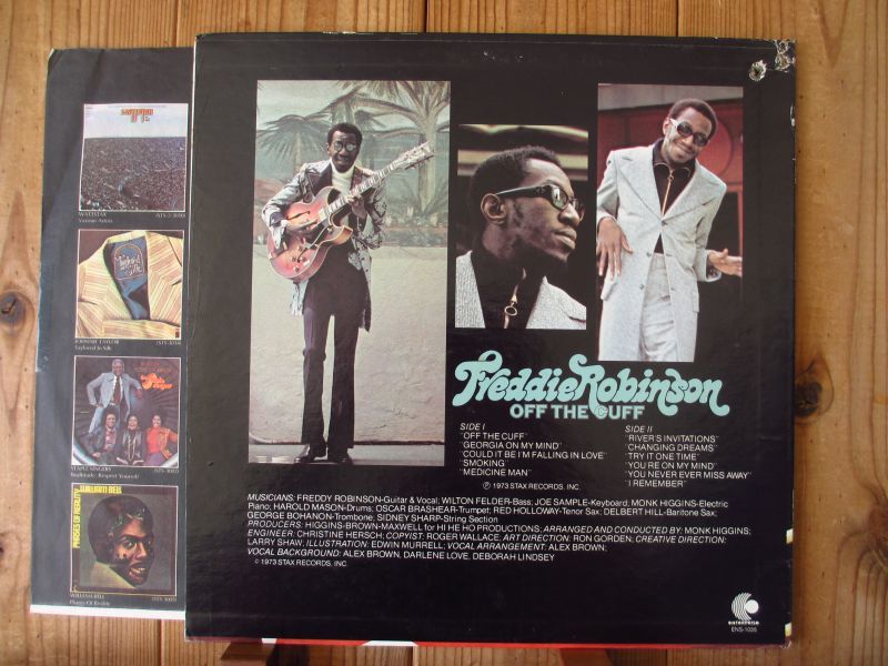 Freddie Robinson / Off The Cuff - Guitar Records