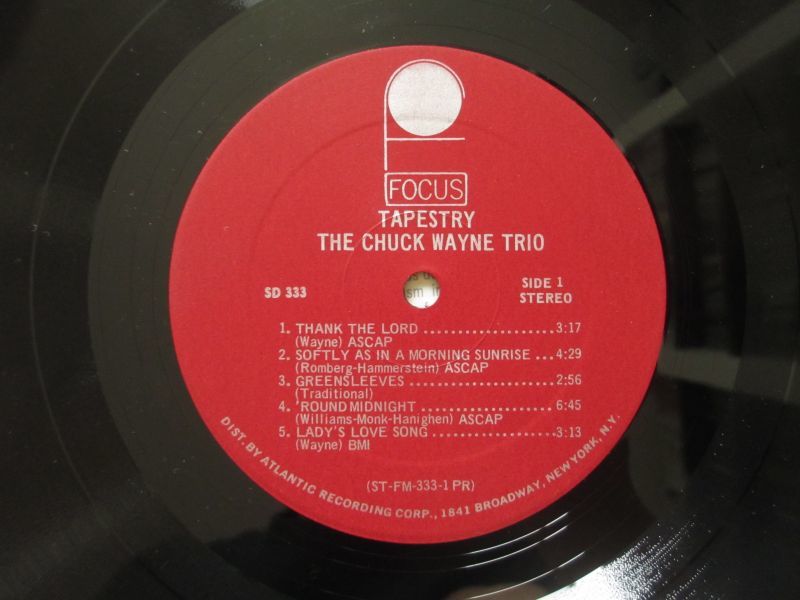 Chuck Wayne Trio / Tapestry - Guitar Records