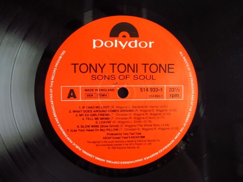 Tony Toni Tone / Sons Of Soul - Guitar Records