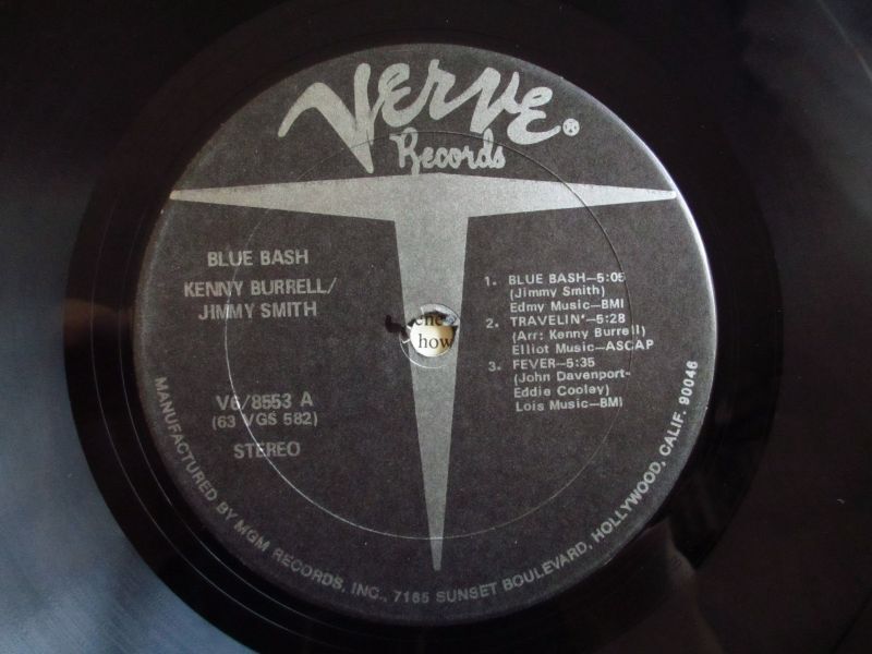 Kenny Burrell - Jimmy Smith / Blue Bash! - Guitar Records