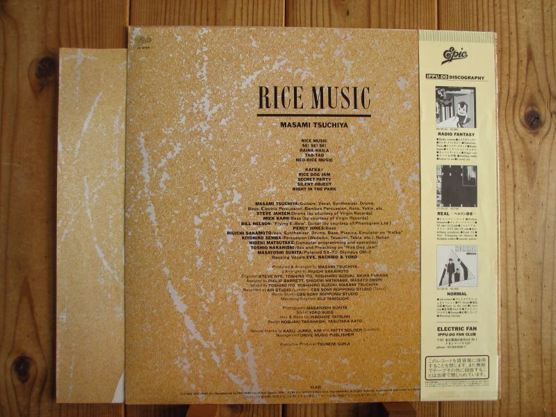 土屋昌巳 / Rice Music - Guitar Records