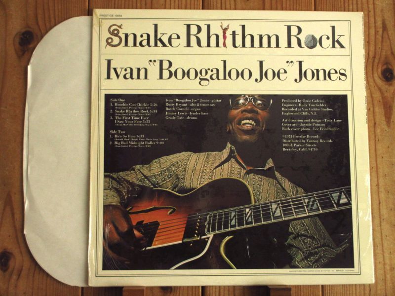 Ivan Boogaloo Joe Jones / Snake Rhythm Rock - Guitar Records