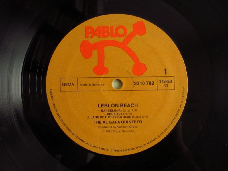 Al Gafa Quinteto / Leblon Beach - Guitar Records