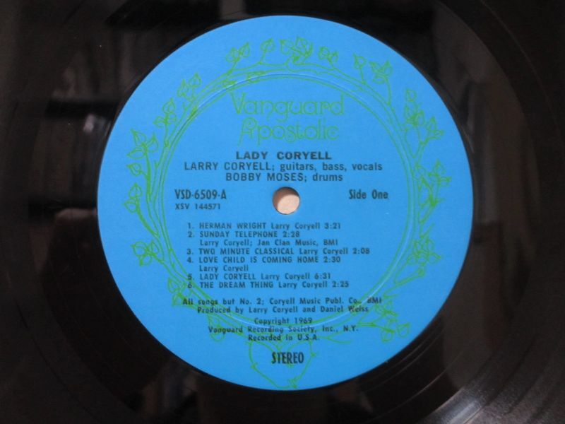 Larry Coryell / Lady Coryell - Guitar Records