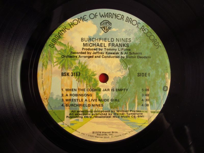 Michael Franks / Burchfield Nines - Guitar Records