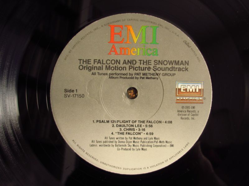 Pat Metheny Group / The Falcon And The Snowman - Guitar Records