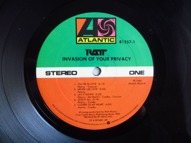 Ratt / Invasion Of Your Privacy - Guitar Records