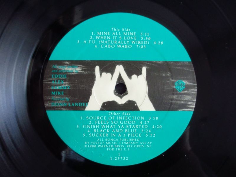 Van Halen / OU812 - Guitar Records