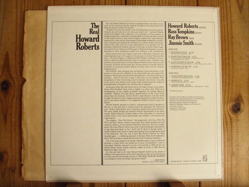 Howard Roberts / The Real Howard Roberts - Guitar Records