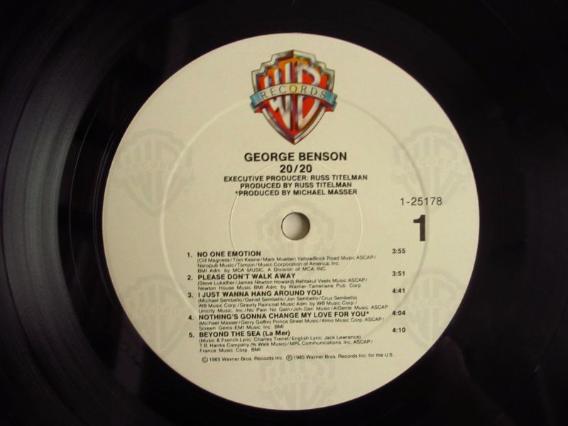 George Benson / 20/20 - Guitar Records