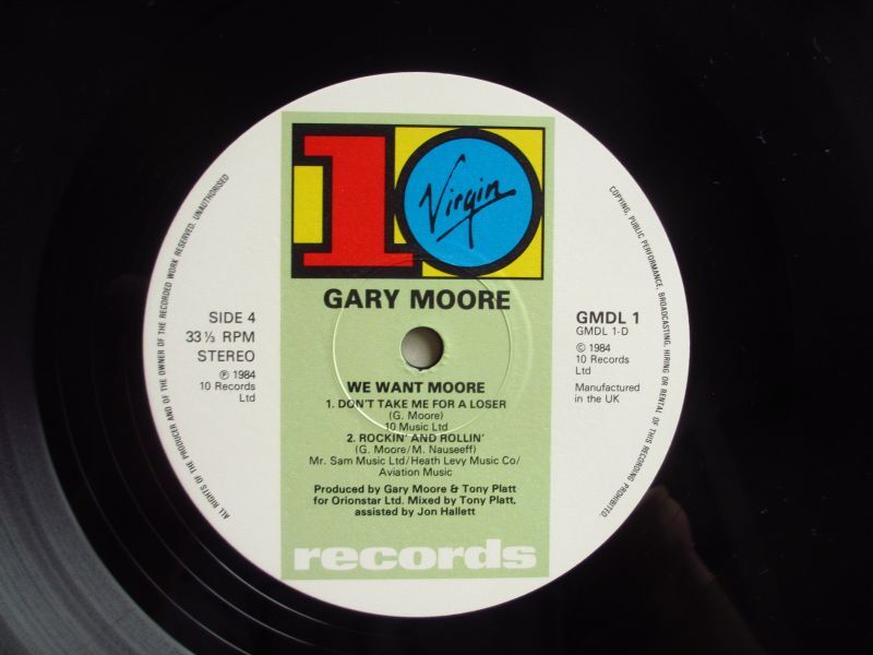 Gary Moore / We Want Moore! - Guitar Records