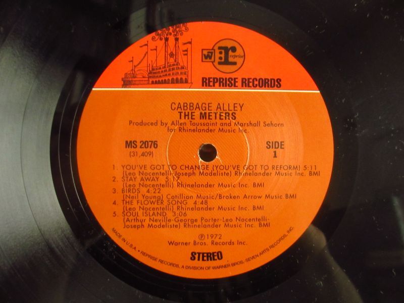 The Meters / Cabbage Alley - Guitar Records