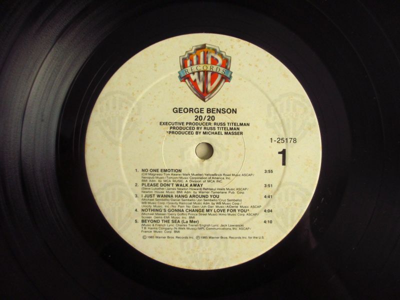 George Benson / 20/20 - Guitar Records