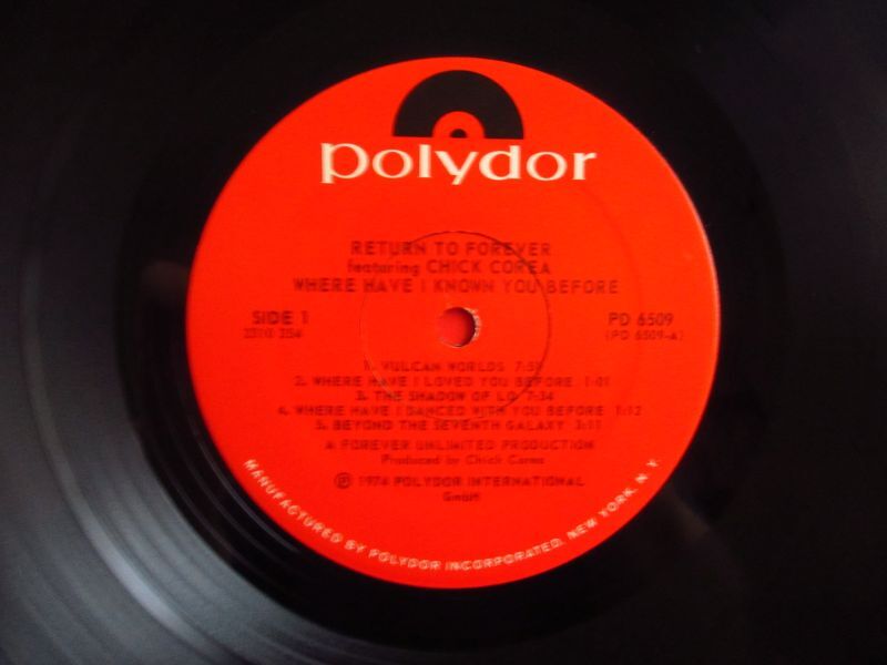 Return To Forever / Where Have I Known You Before - Guitar Records