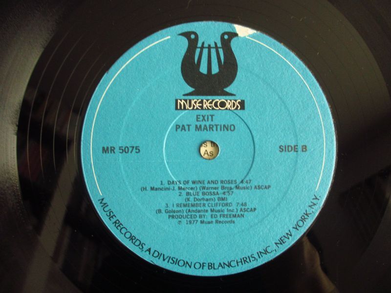 Pat Martino / Exit - Guitar Records