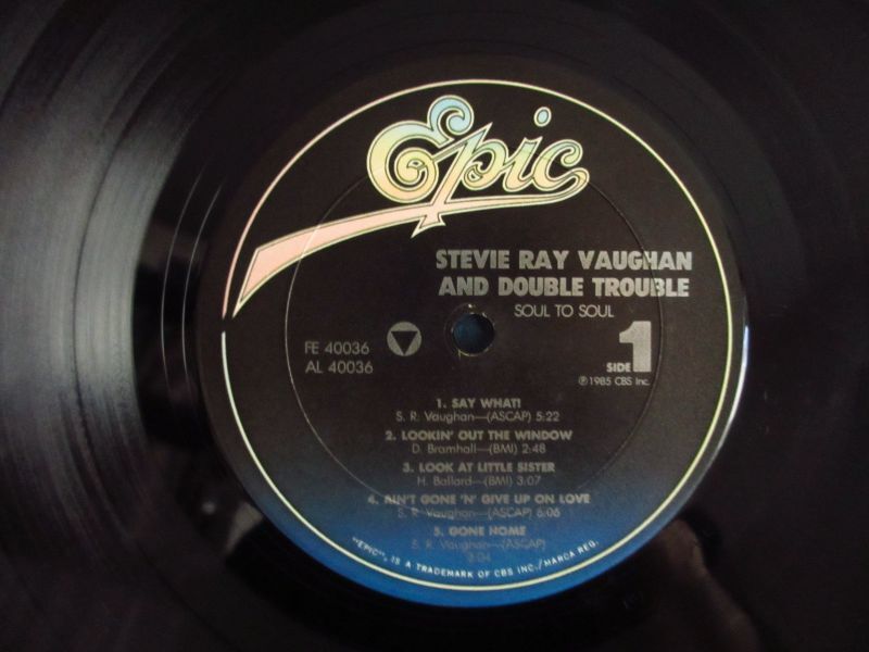Stevie Ray Vaughan And Double Trouble / Soul To Soul - Guitar Records