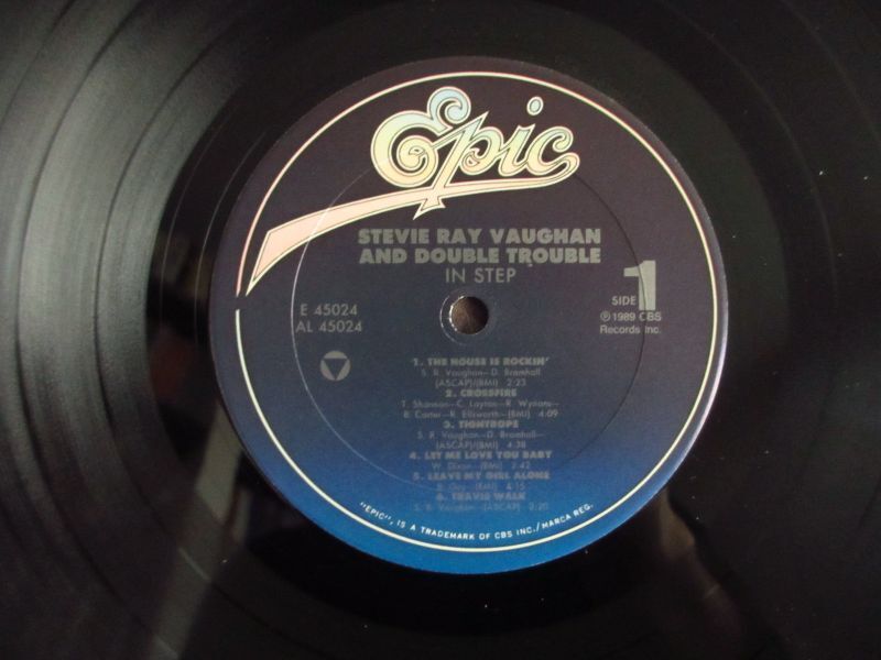 Stevie Ray Vaughan And Double Trouble / In Step - Guitar Records