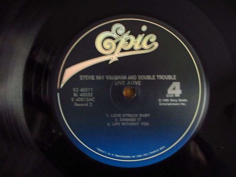 Stevie Ray Vaughan And Double Trouble / Live Alive - Guitar Records