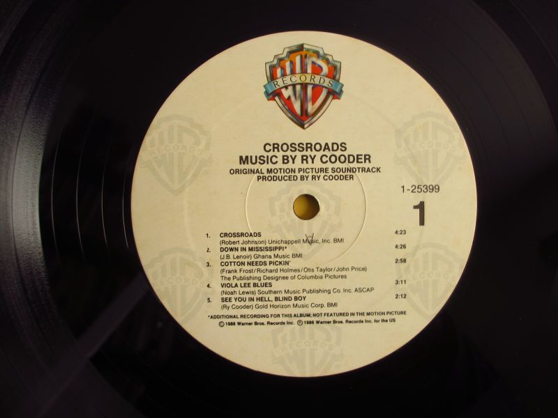 Ry Cooder / Crossroads (Original Motion Picture Soundtrack) - Guitar ...