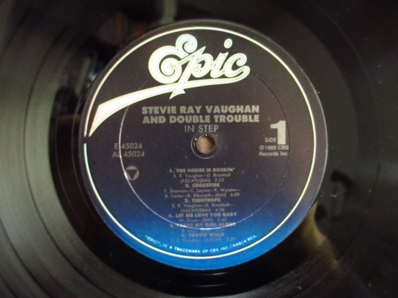 Stevie Ray Vaughan And Double Trouble / In Step - Guitar Records