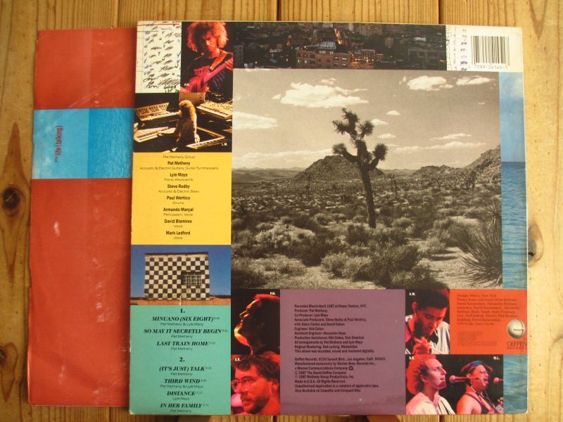 Pat Metheny Group / Still Life (Talking) - Guitar Records