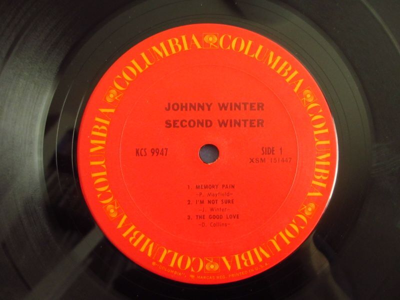 Johnny Winter / Second Winter - Guitar Records