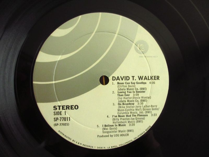 David T. Walker / David T. Walker - Guitar Records