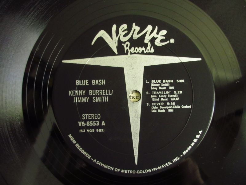 Kenny Burrell - Jimmy Smith / Blue Bash! - Guitar Records
