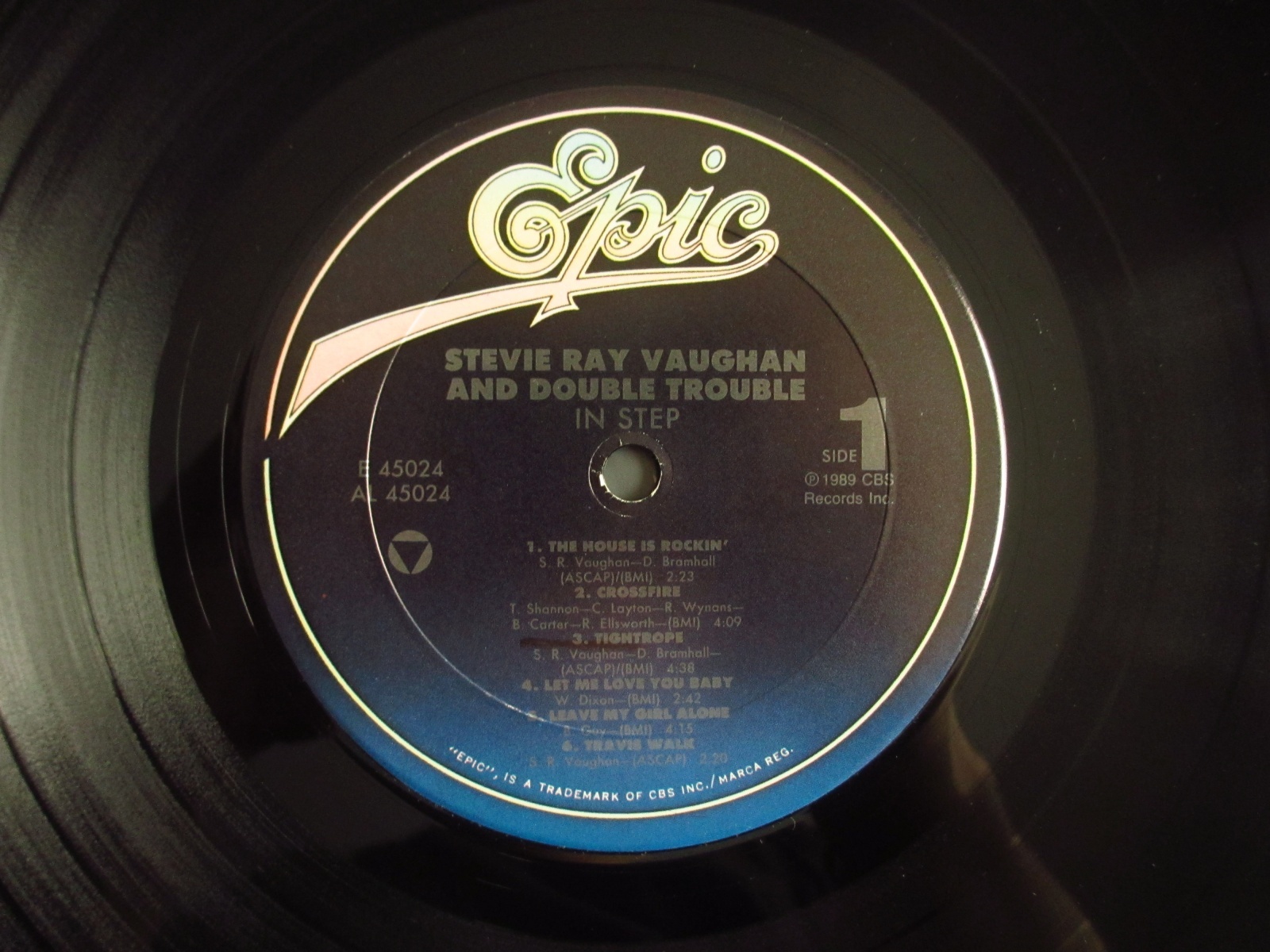 Stevie Ray Vaughan And Double Trouble / In Step - Guitar Records