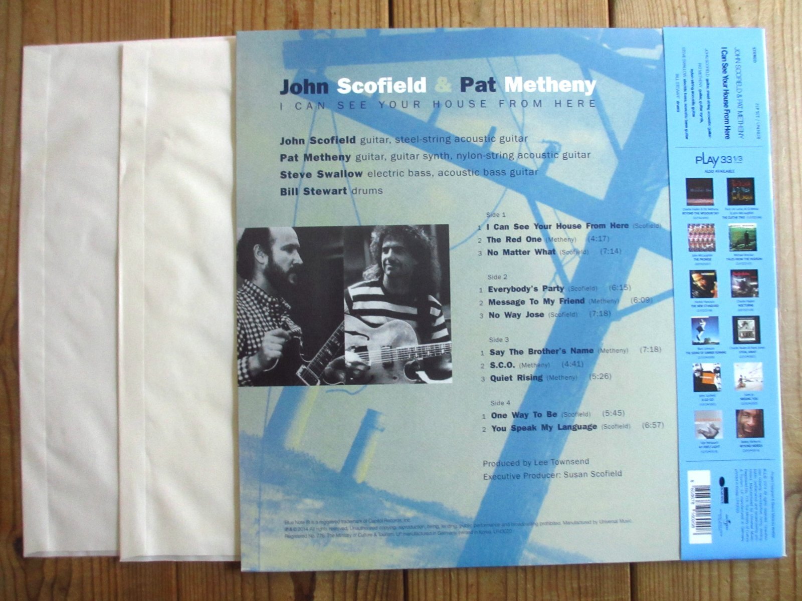 John Scofield & Pat Metheny / I Can See Your House From Here - Guitar ...