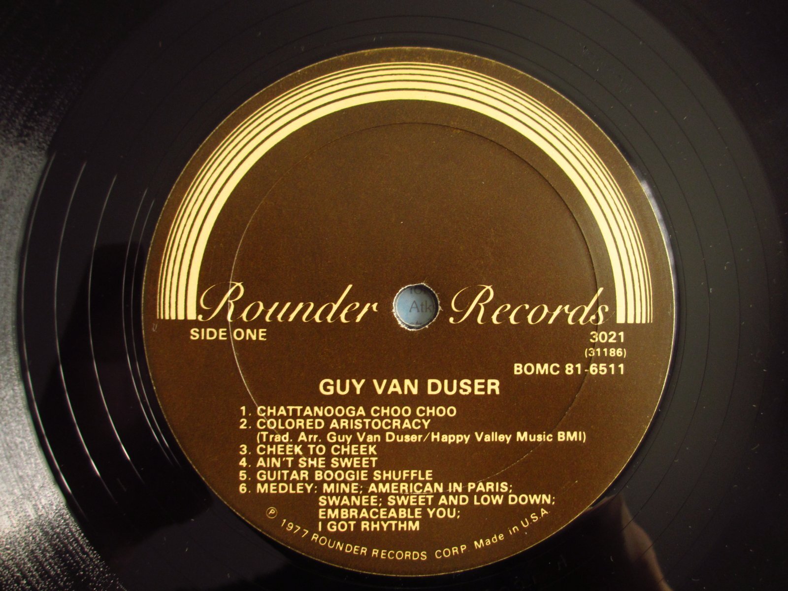 ★Guy Van Duser / Finger Style Guitar Solos - Guitar Records